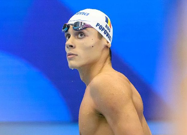 Vizes vb: Érem nélkül maradt David Popovici